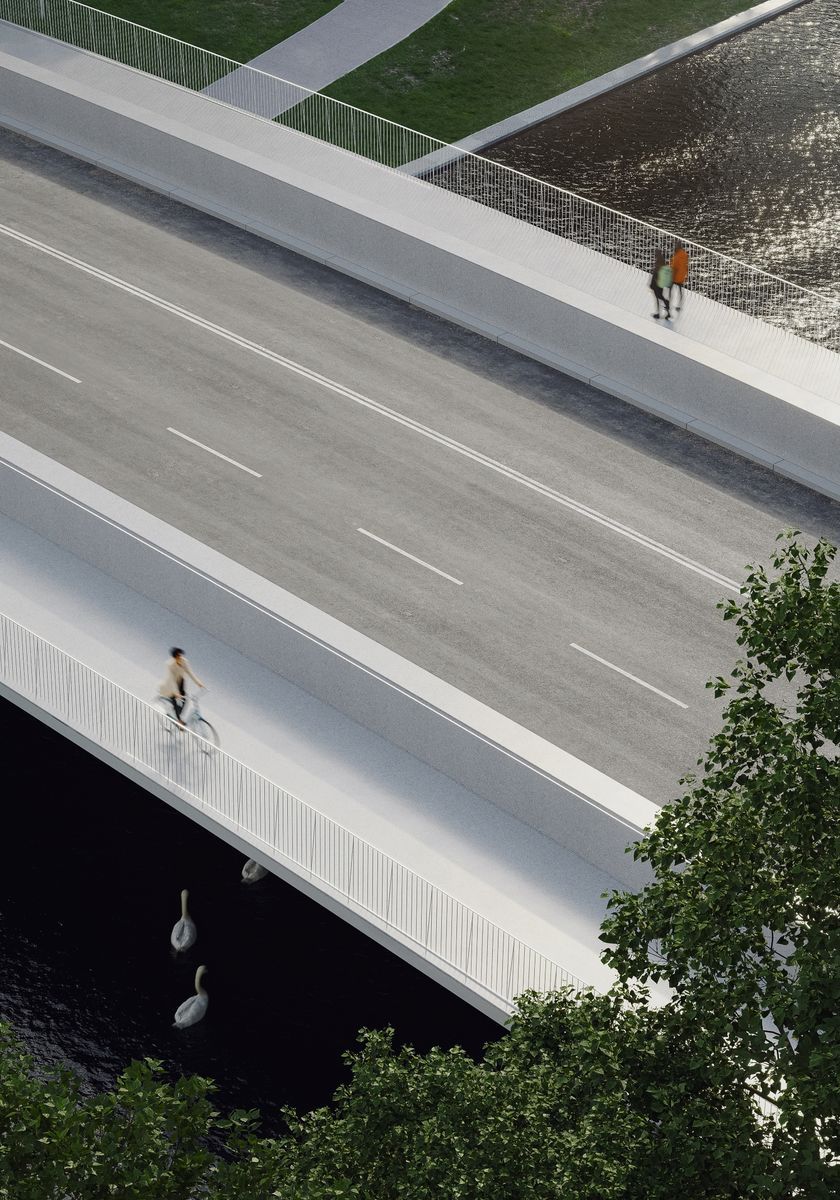 Most Kosmonautů v Českých Budějovicích – 3. místo – StavbaWeb